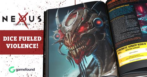 Nexus Legacy Edition Rulebook By D Verse Publishing Llc Gamefound