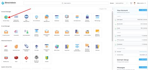 How To Add An Addon Domain In Direct Admin Insly Host