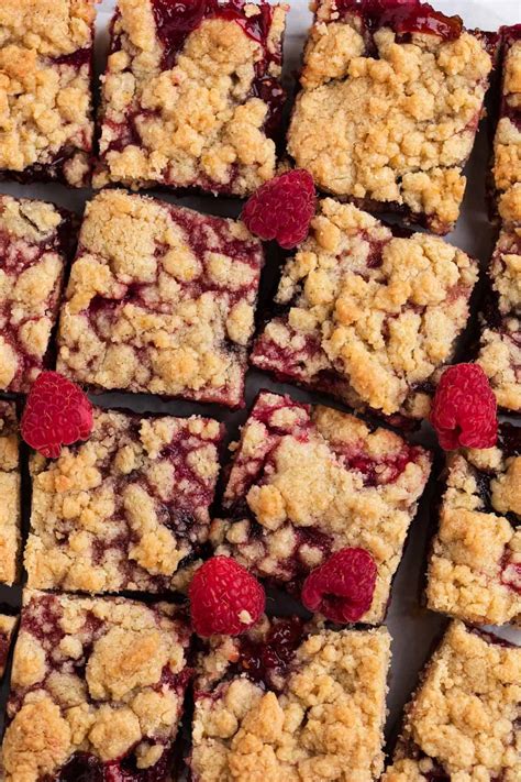 Lemon Raspberry Bars With Crumble Topping The Sweet Occasion