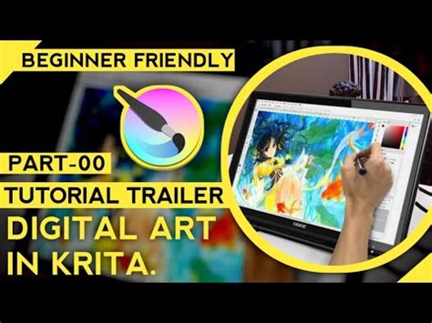 Krita Tutorial For Beginners Tutorial Trailer YouTube