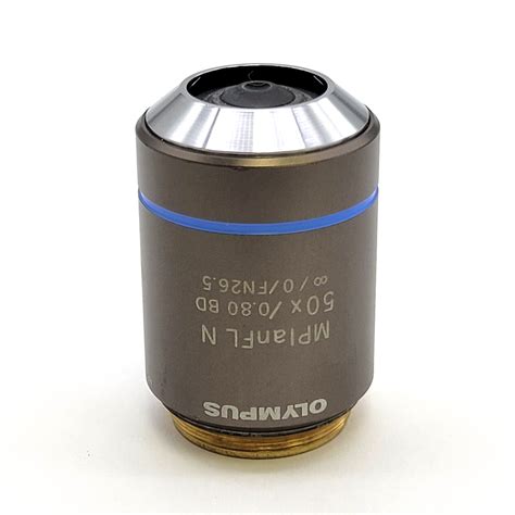 Olympus Microscope Objective Mplanfl N 50x Bd Microscope Marketplace