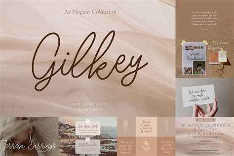 Lovely Script Font Bundle Cricut Font Silhouette Font Canva Font Boho Chic Font Procreate