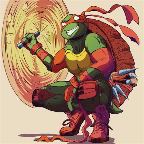 Teenage Mutant Ninja Turtles Drawings Mikey