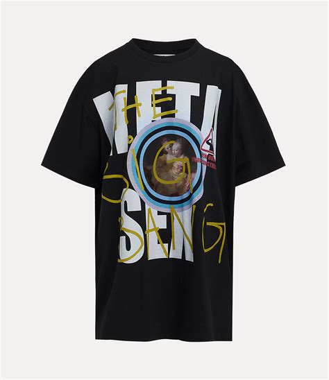 Meta Sex Oversized T Shirt In Black Vivienne Westwood®