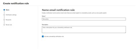 microsoft defender for endpoint enabling vulnerabilities notification