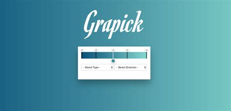 Github Artfgrapick Easy Configurable Gradient Picker With No Dependencies