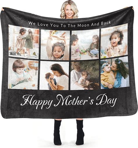 Custom Memorial Blankets With Photo Personalized In Loving Memory
