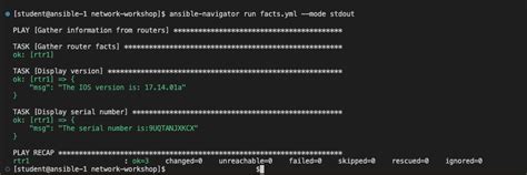 exercise 3 ansible facts workshops
