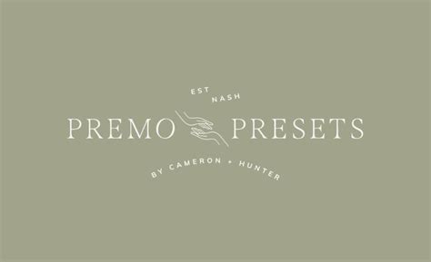 Premo Presets — Melissa Harans Logo Design Custom Logo Design Logo