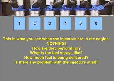 Fuel Injector Spray Pattern
