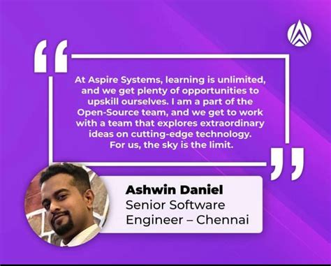 I Got Featured In Aspire Fb Page Ashwin V Daniel