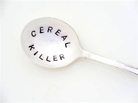 Cereal Killer Spoon The Original Design By Kelly Galanos Creator Of