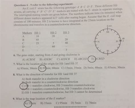 Solved Questions 6 - 9 ﻿refer to the following experiment:An | Chegg.com