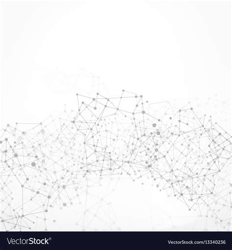 Abstract Background Network Connect Concept Vector Image