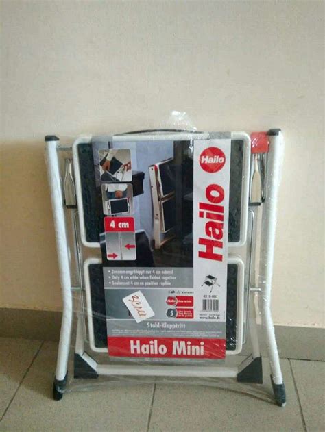 Стремянка-табурет HAILO Mini 4310-001, 2 ступени — купить в интернет ...