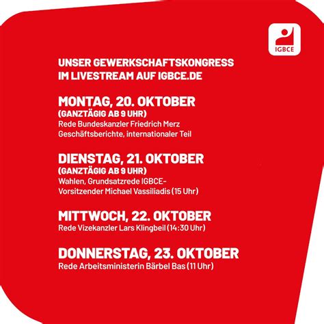 Igbce25 Industriegewerkschaft Igbce