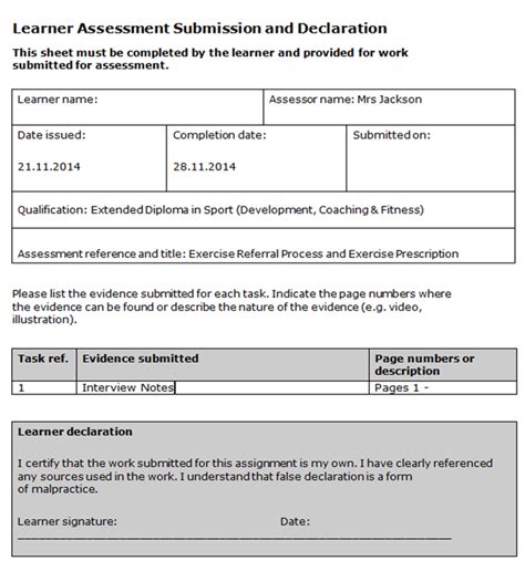 Assignment 2 Referal Process And Exercise Prescription Btec Sports