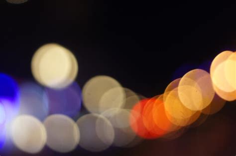 Premium Photo Blurred Bokeh Style Backlights