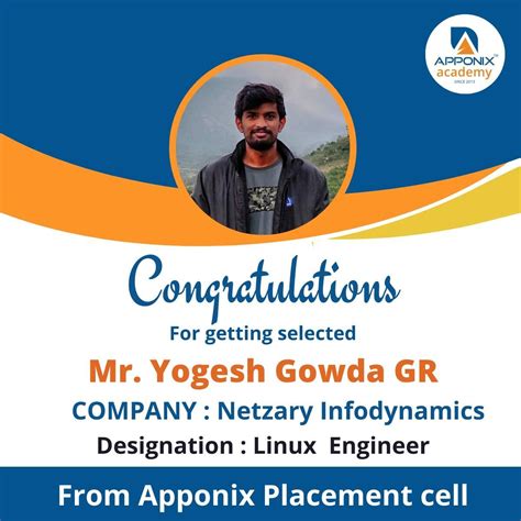 Apponix Technologies On Linkedin Apponix Placement