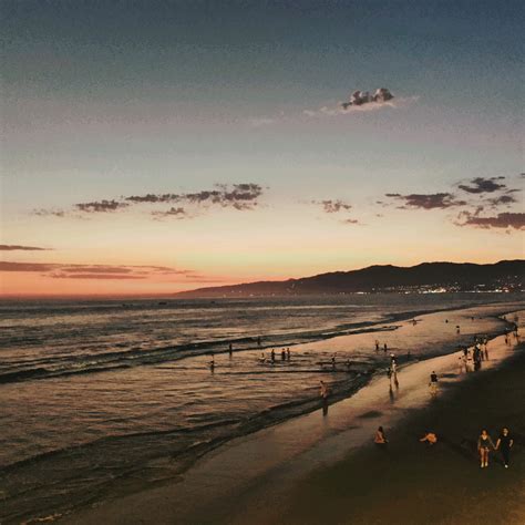 Venice Beach Sunset View Etsy