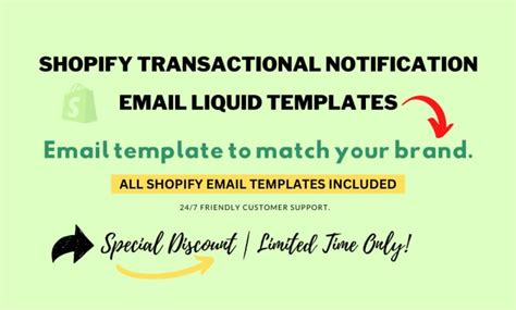 Design Custom Shopify Order Notification Email Template Design By