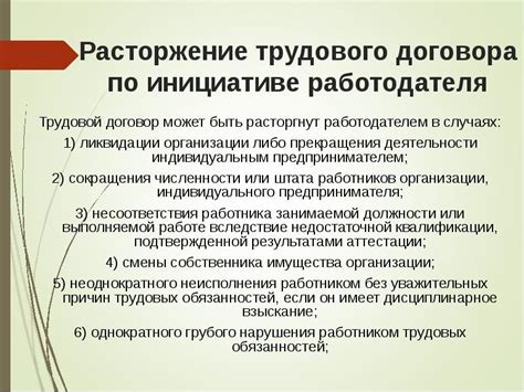 Трудовой договор