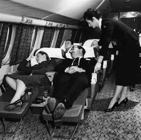 Alvin Foo On Linkedin The First Class Section On The Plane In The 1950s
