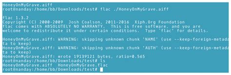 Command Line Flac Linux Magazine