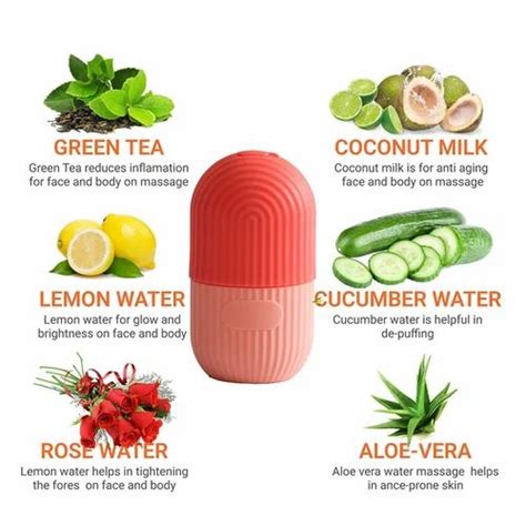 Multicolor Silicon Facial Ice Balls Face Massager For Personal At Rs