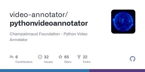 Github Video Annotatorpythonvideoannotator Champalimaud Foundation Python Video Annotator