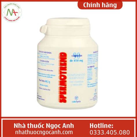 Thuốc Spermotrend Có Tốt Không Giá Bao Nhiêu Mua ở đâu