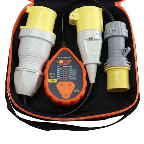 Socket And See Sok110vkit Industrial Socket Tester Kit 110v 16a And 32a 3
