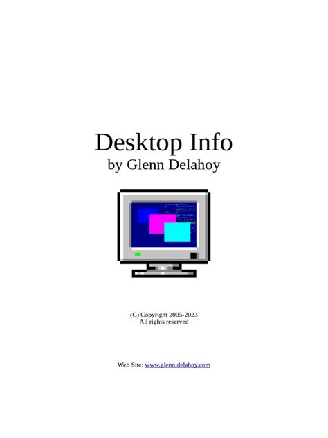 desktop info manual pdf microsoft windows computing