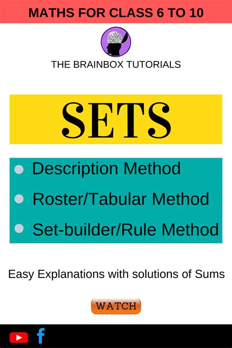 Master Set Theory With Easy Examples
