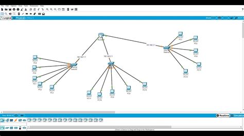 Cisco Packet Tracer Router Switch With Each Pcs YouTube