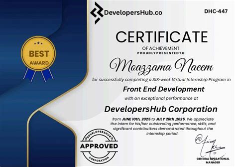 Frontenddevelopment Internshipexperience Webdevelopment Html Css