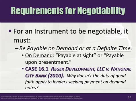 Ppt Chapter 16 Negotiability Transferability And Liability Powerpoint Presentation Id1501991