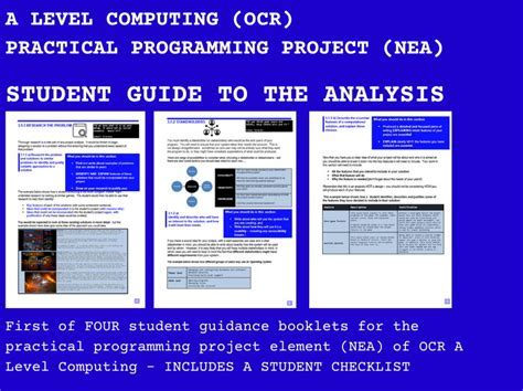 A Level Computer Science Programming Project Ideas
