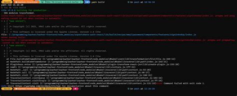 Vite Supertokens Auth React Build Error Pragma And PragmaFrag Cannot Be Set When Runtime Is