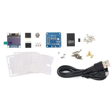 ESP8266 DIY ELEKTRONIK KIT UHR OLED Display Verbindung Mit Shell DIY L TJ9M3 EUR 12 72