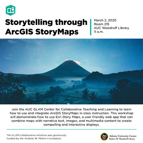 Storytelling Through Arcgis Storymaps Glam Center For Collaborative