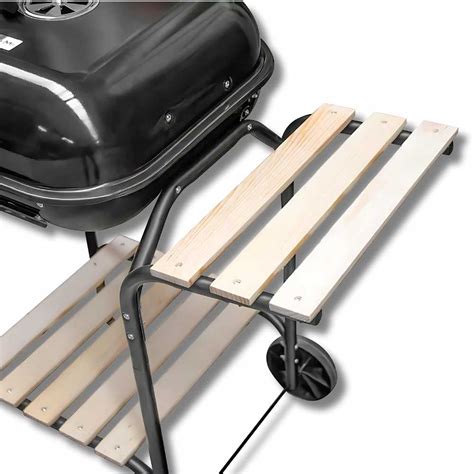 Grilis Ogrodowy Xxl Anglimi Su Dangčiu Ir Stalu Mobilus Ant Ratų žema Kaina Varlelt