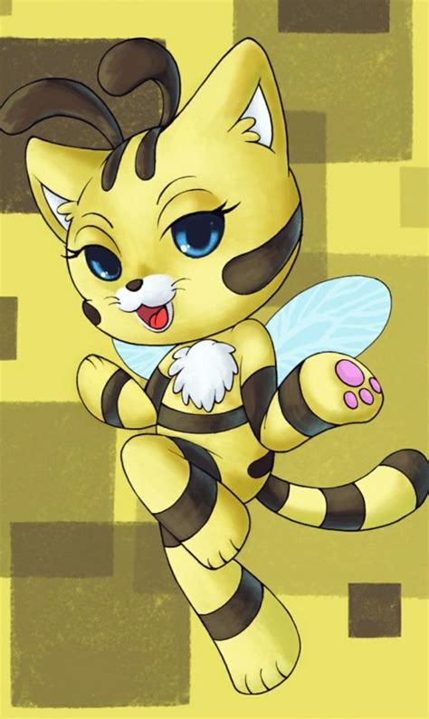 Bee Cat Милые рисунки Рисунки Искусство