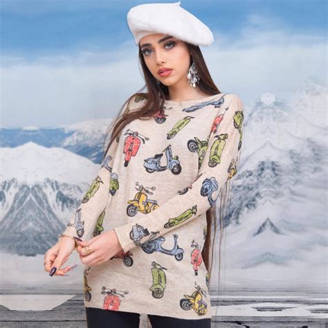 بلوز بافت موهر کشمیر آستین کش برندیول ️