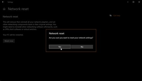How To Reset Network Settings In Windows 10 Microsoft Community