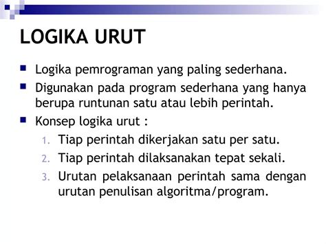 Struktur Dasar Algoritma Ppt