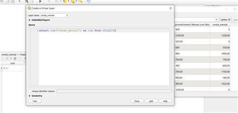 Qgis Summing Values In Virtual Layer Returns NULL Geographic Information Systems Stack Exchange