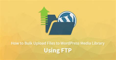 How To Bulk Upload Files To Media Library WordPress Using FTP