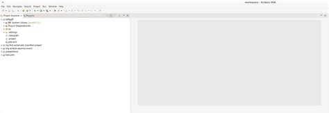 Unexpected Gray Borders In Empty Editor Area Issue Eclipse Platform Eclipse Platform Ui