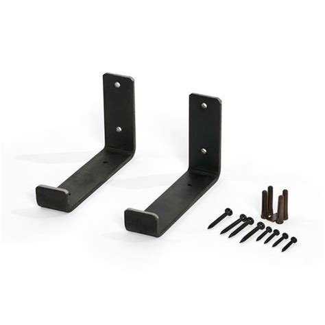 15cm Brackets In Coated Black Steel Black Brackets Scaffolding Shelf